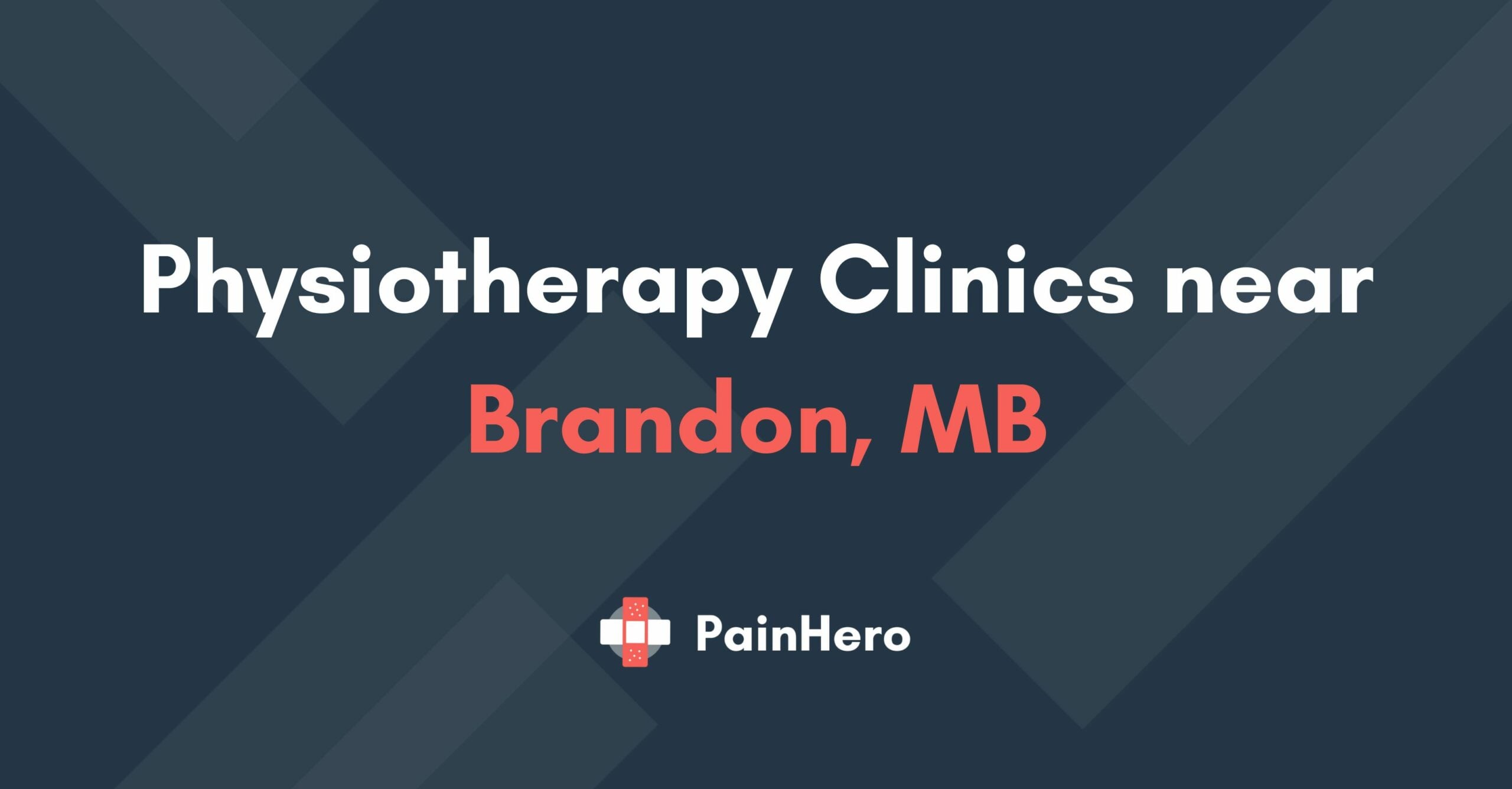 Physiotherapy Clinics near Brandon, Manitoba | Painhero.ca